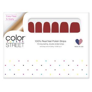 Color Street | Makeup | B3g2 Color Street Nail Stripsmunich Mulberry ...